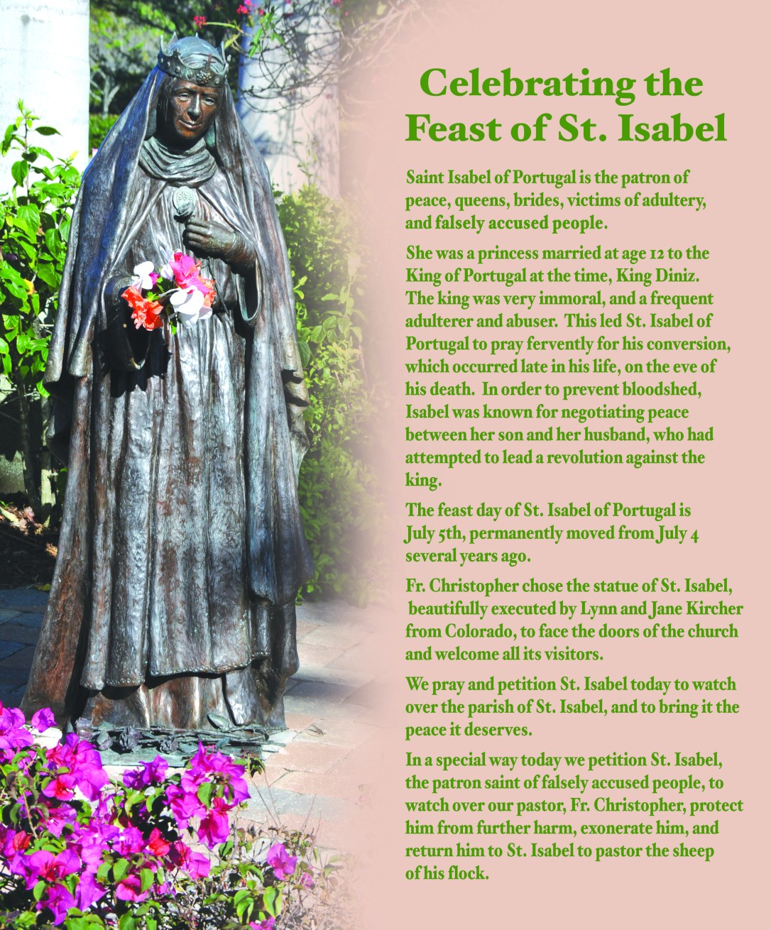 Feast Of St. Isabel